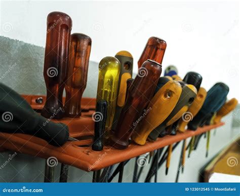 Tools In The Workshop Stock Image Image Of Green Carpentry 123012545