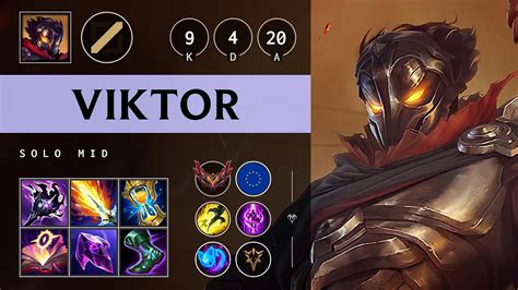 Viktor Mid Vs Lissandra Killing Spree EUW Grandmaster Patch 14 22