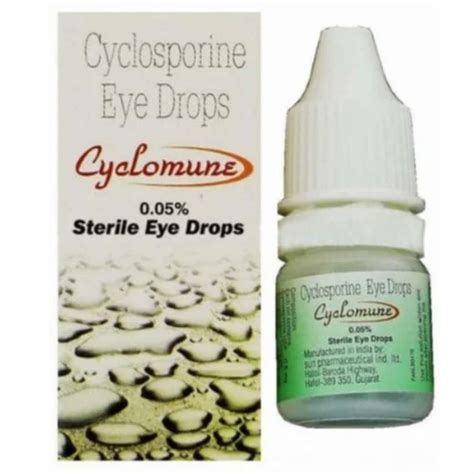 Cyclomune Ophthalmic Emulsion Eye Drop At ₹ 500piece Cyclosporine