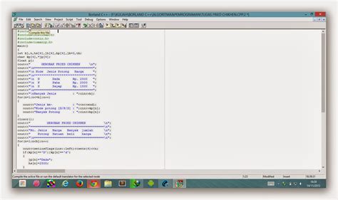 Cara Membuat Program C Sederhana