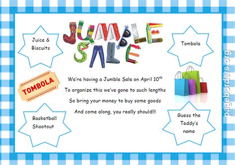 Jumble Sale Mary Queen Of Peace Primary School Glenravel
