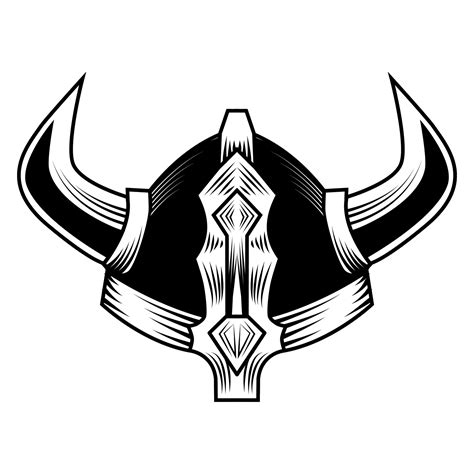 Viking Hat Illustration 26602634 Vector Art At Vecteezy