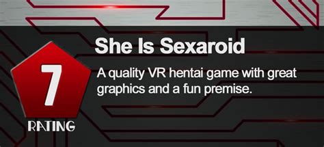 She Is Sexaroid Review Lewd Vr Games