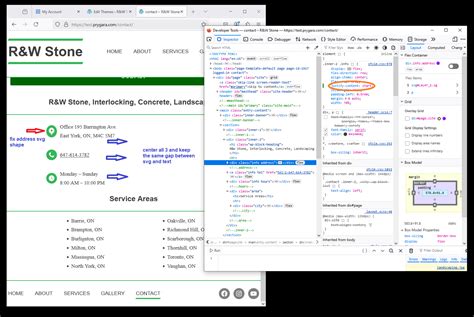 003 Contact Page How To Fix Svg Icon Size And Center 3 Flexbox Containers Html And Css