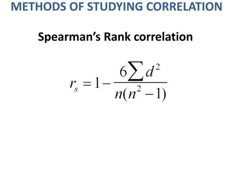Correlation Analysis Types And Methods Ppt Ppt