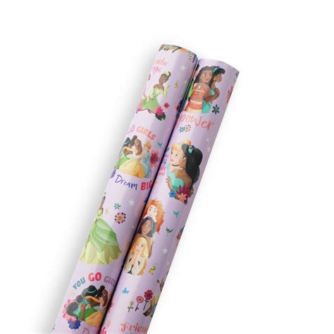Disney Princess 2 Piece Wrapping Paper Set Review 8 8 10