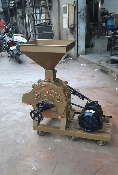 Semi Automatic 5 Hp Flour Mill Machines 80 Kghr At ₹ 53435 In Ahmedabad