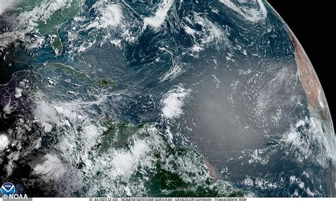 Sahara Desert Dust Cloud Moving To Us Affecting Florida Texas