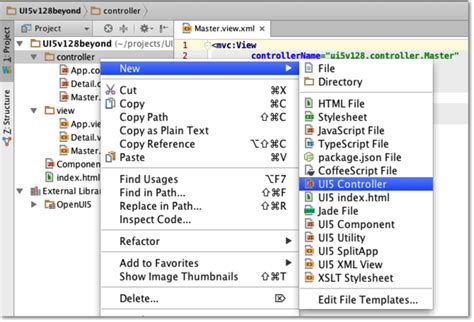 ui5 file templates for webstorm mypro consulting
