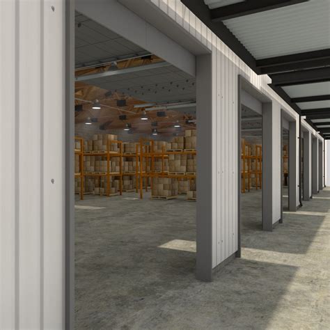 3d Model Warehouse Truss Loading