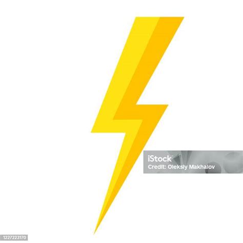 천둥 번개 볼트 그림 그림 그림 아이콘 디자인 요소 벡터 일러스트 디자인 개념 전기 개념에 대한 스톡 벡터 아트 및 기타 이미지 개념 개념과 주제 검은색 Istock
