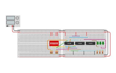 Circuit Design Carry Look Ahead Tinkercad
