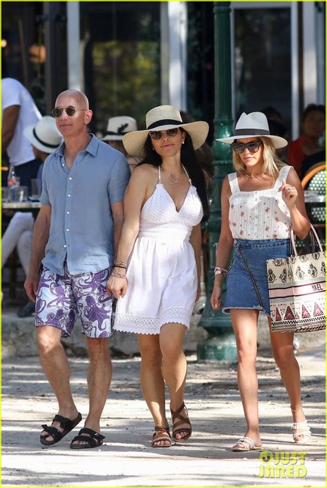 Jeff Bezos Gives Peek At Muscular Chest While On Vacation With