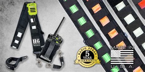 A Guide On Customizing Your Firefighter Radio Strap