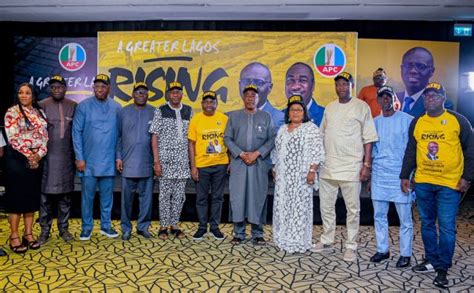 Photos Media Activation Of Lagos Apc Governorship Campaign Flag Off