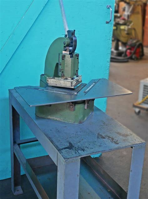 Di Acro Houdaille 16 Gauge Tab Notcher No 2 Norman Machine Tool
