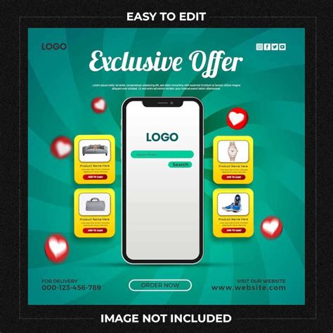 소셜 미디어 앱 프로모션 이미지 Freepik에서 무료 다운로드