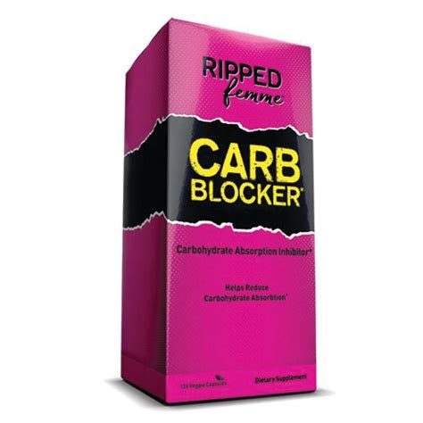 Ripped Femme Carb Blocker 120 Veg Capsules Ds International Za