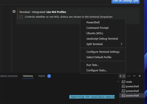 UseWslProfiles Is Not Respected Until I Create A New Terminal Issue