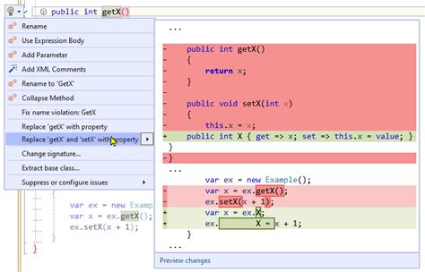 Automated Refactoring Of Old Style Getset Method Pairs To True C Properties For Entire