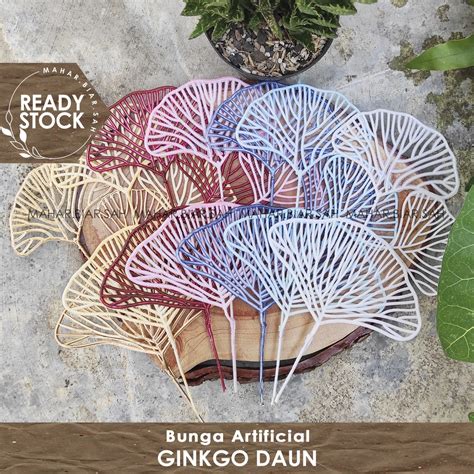 Jual Rs Daun Ginkgo Artificial Artificial Ginkgo Leave Gingko
