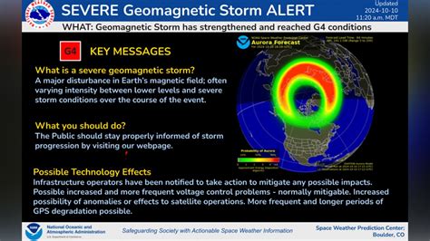 Severe Geomagnetic Storm Could Stress Power Grid As Recovery Continues