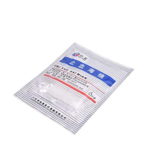 Dental Absorbable Hemostatic Gelatin Sponges Individual Sterile 220