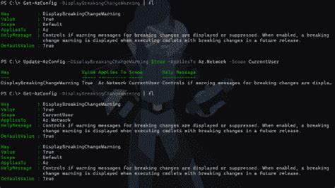 Manage Azure PowerShell Global Settings Sysops