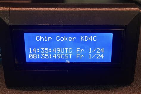 Build Your Own Ham Clock Kd C S Ham Radio Waves
