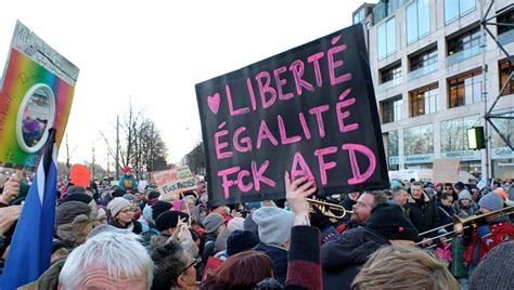 Allemagne Plus De 14 Million De Manifestants Contre Lextrême Droite
