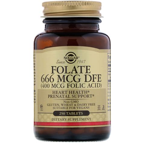 Solgar Folate 400mcg als Metafolin günstig online kaufen