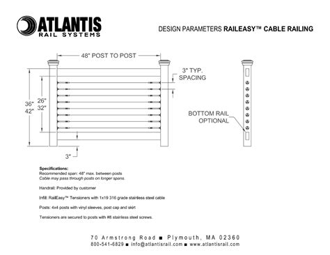 Atlantis Cable Railing Railing Systems Composite Decking Deckstore