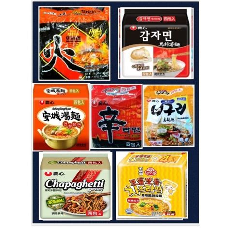 現貨不用等快速出貨 農心 韓國泡麵 辛拉麵 起司拉麵 泡菜拉麵 龍蝦麵 不倒翁 Paleo 御膳火麵 炸醬麵 醡醬麵 蝦皮購物