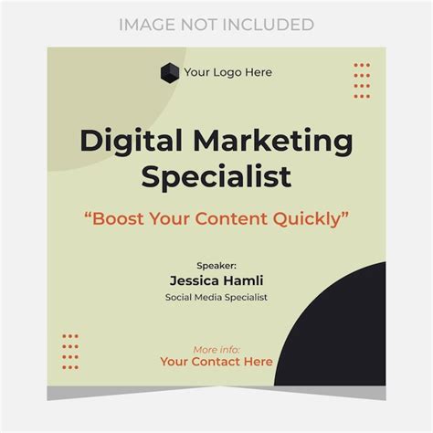 Premium Vector Digital Marketing Simple Design