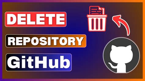How To Delete A Repository In GitHub Remove A GitHub Repository YouTube