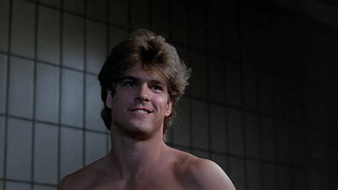 Auscaps John Terlesky Shirtless In Chopping Mall
