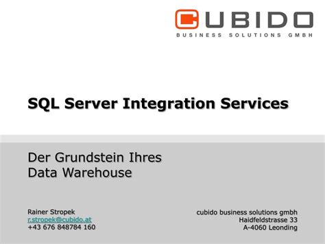 Ppt Sql Server Integration Services Powerpoint Presentation Free