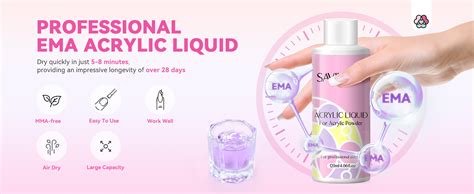 Saviland Acrylic Nail Kit With Everything Nails Kit Acrylic Set For