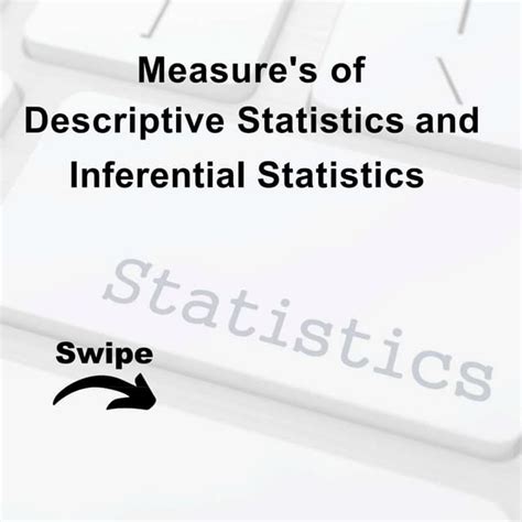 Measures Of Descriptive Statistics And Inferential Statistics Pdf