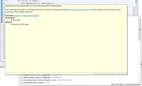 Editor In Eclipse Code Completion Is Immediately Hidden By Yellow
