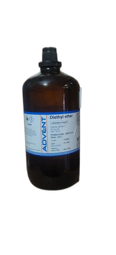 Diethyl Ether Solvent At Best Price In Pune By Labsol Enterprises Id