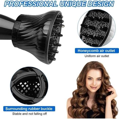 Diffuseur Seche Cheveux Universel Diffuseur Cheveux Embout Seche Cheveux Boucle Diffuseur