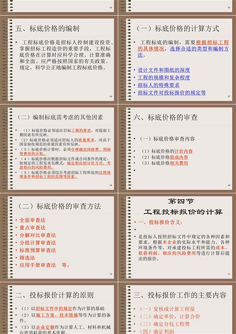 《建筑工程造价》教案 招标与投标ppt卡卡办公