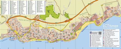 Gran Cantidad De Abrasivo Nos Vemos Puerto Del Carmen Lanzarote Mapa