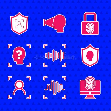 Set Voice Recognition Monitor With Fingerprint User Protection Face Fingerprint Lock And