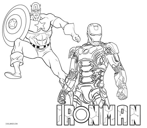 Iron Man Da Colorare Disegni Per Bambini Da Stampare