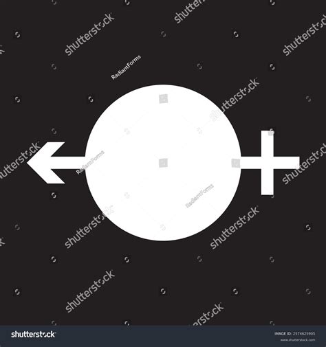 Gender Male Female Sexual Sign Icon Stock Vector Royalty Free