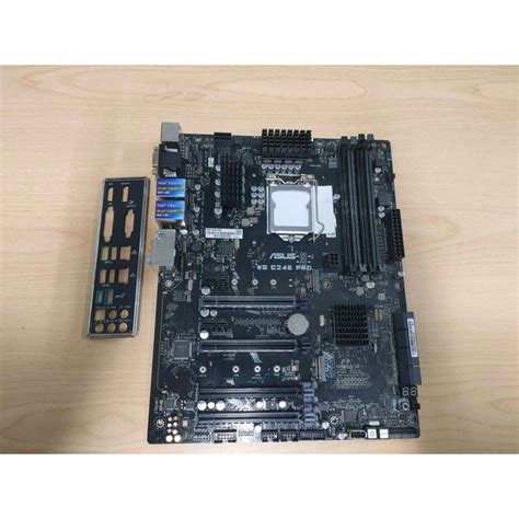 憲憲電腦asus Ws C246 Pro 主機板 保1個月 蝦皮購物