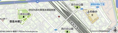 千葉県千葉市花見川区幕張本郷3丁目2の地図 住所一覧検索｜地図マピオン