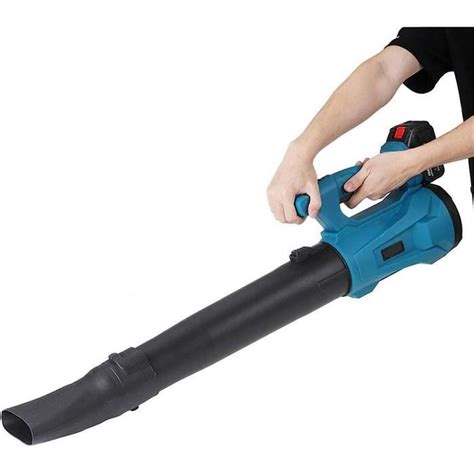 Souffleur de Feuilles Électrique Souffleur sans Fil Aspirateur Souffleur avec Batterie et
